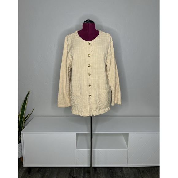 Orvis | Jackets & Coats | Vintage Orvis Jacket Womens S Beige Button Up ...